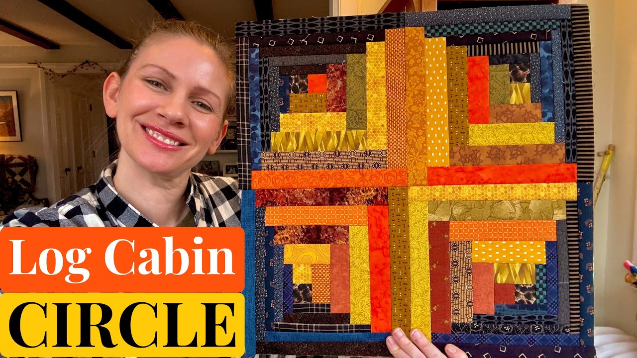 Log Cabin CIRCLE Tutorial - YouTube