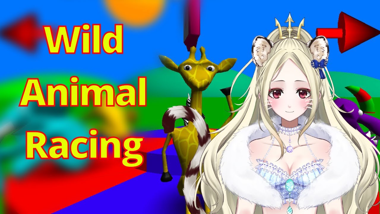 【WILD ANIMAL RACING】hehe Animal go VROOM VROOM - YouTube