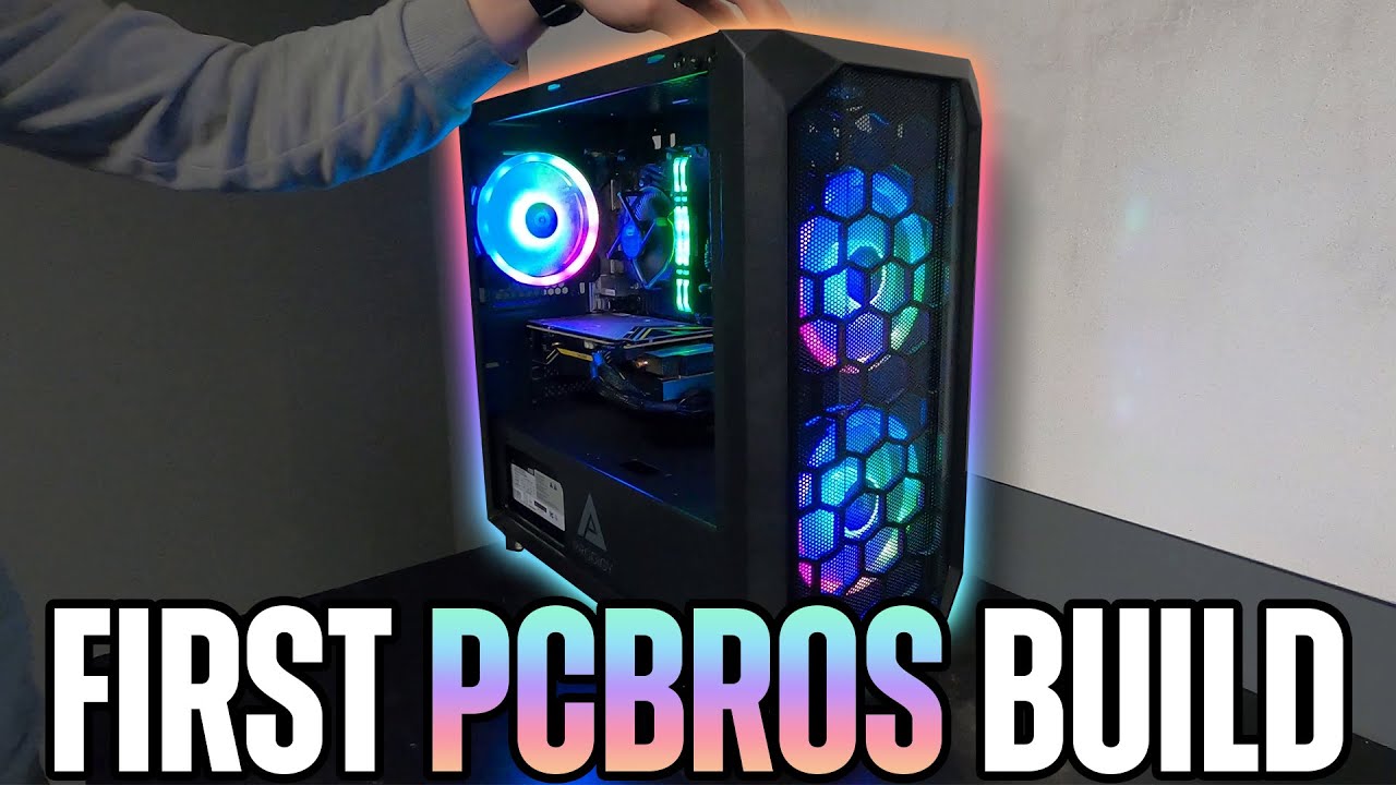 Building the FIRST PCBros Gaming PC - YouTube