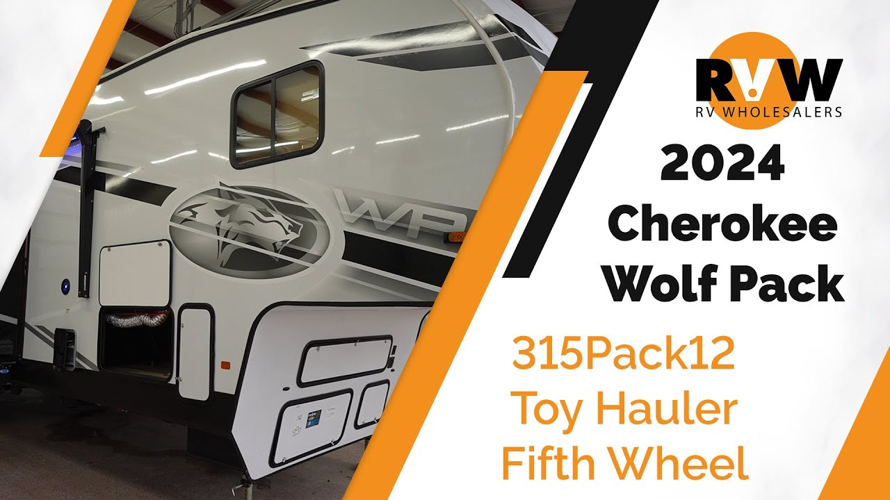 2024 Wolf Pack 315PACK12 Toy Hauler Fifth Wheel Walk-Through - YouTube