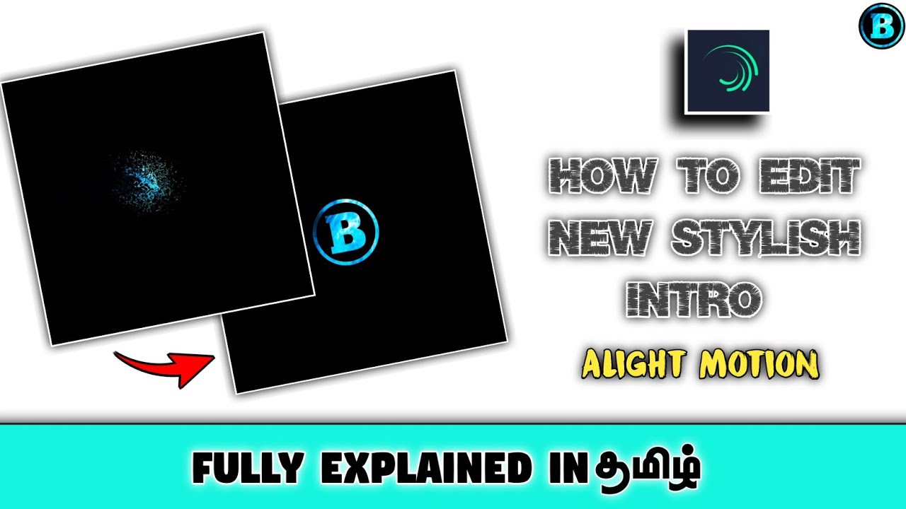 How to make New Stylish Intro in Alight Motion | Bhuvi's Tech Official ...
