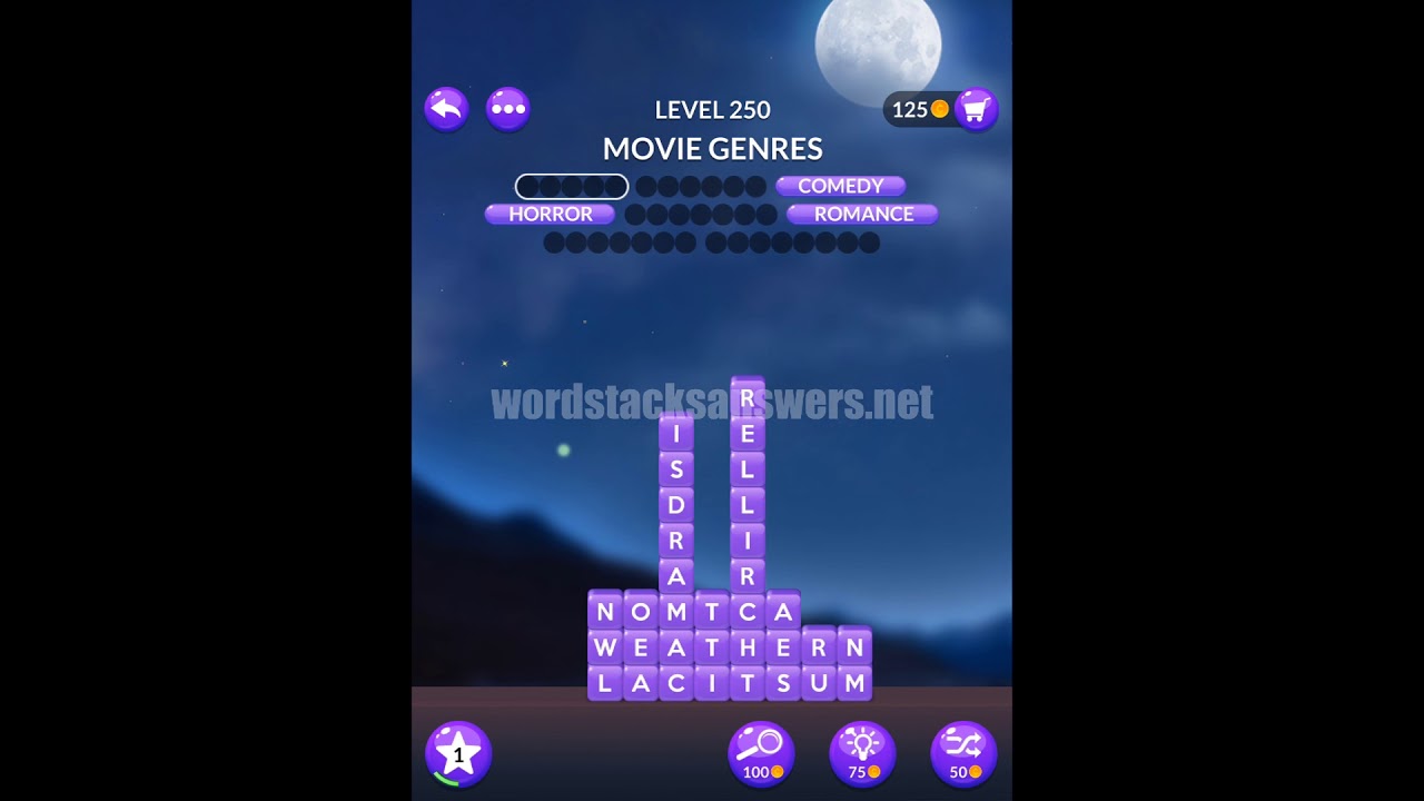Word Stacks Level 250 Answers - YouTube