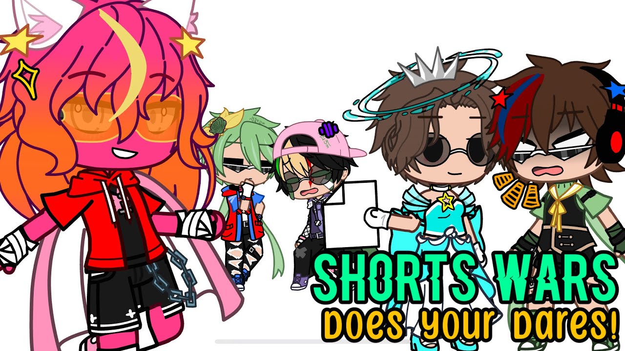 Shorts Wars Characters do your dares!!!||RPK Anniversary Gift - YouTube