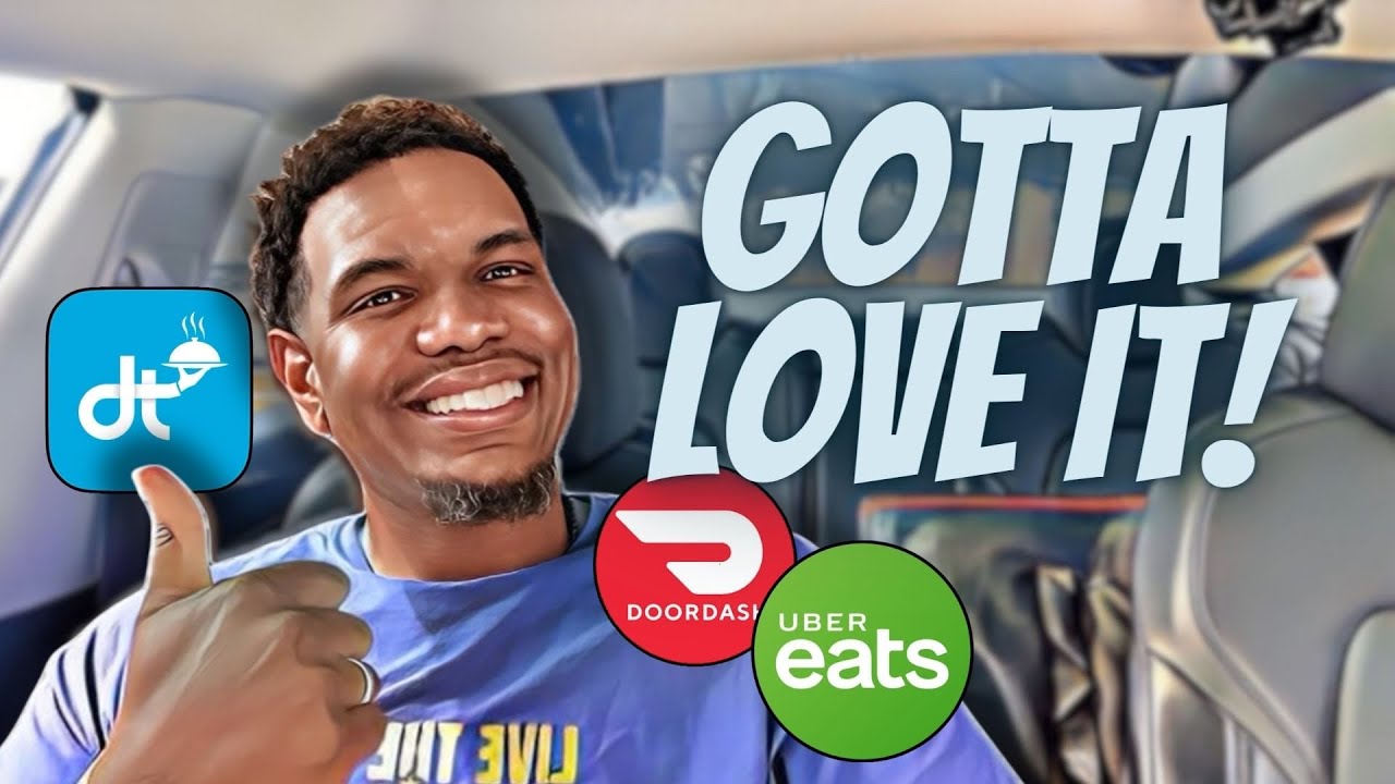 Day of SURPRISES! DoorDash | Uber Eats | DeliverThat ride a long - YouTube