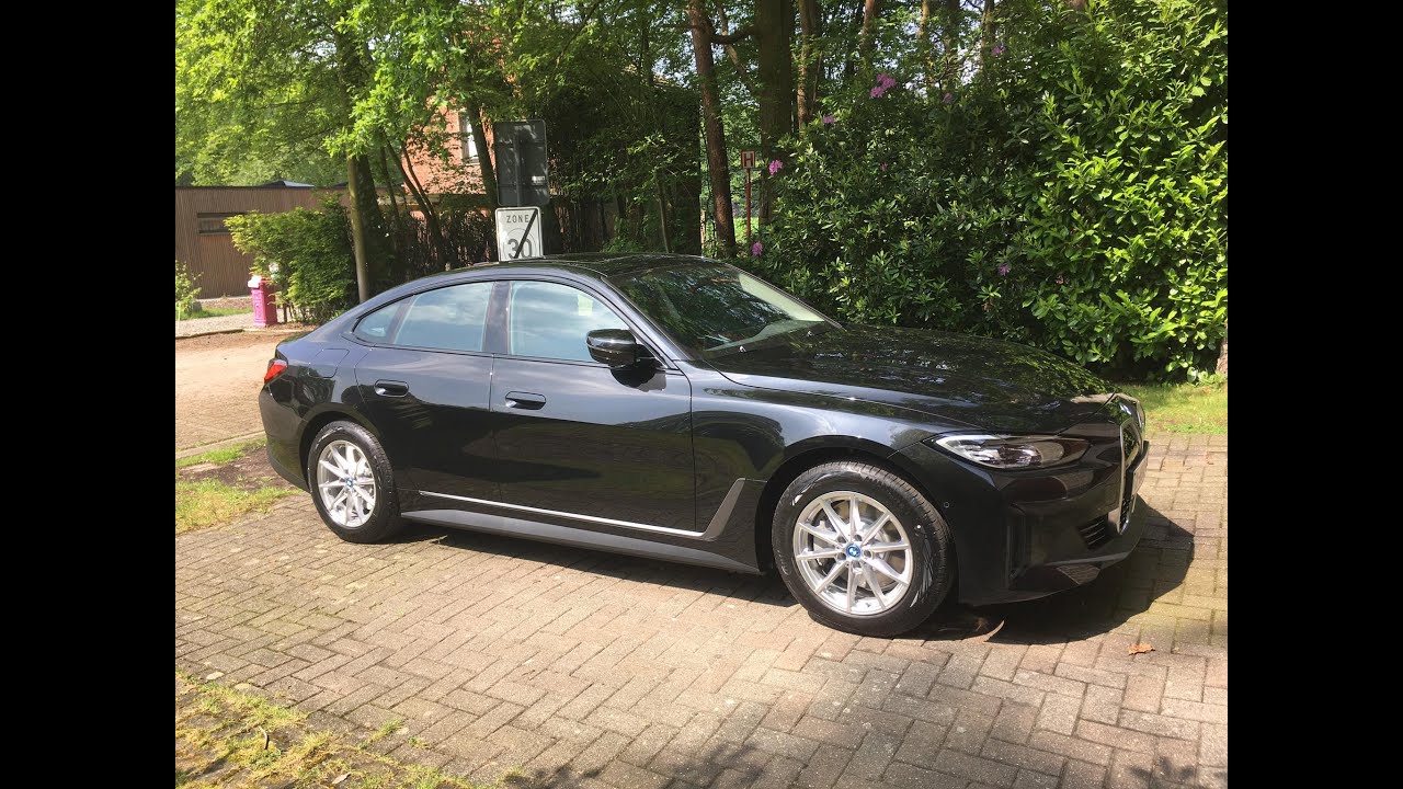 BMW i4 2024 Review: Panoramic Roof - Tacora Red Leather - Harman Kardon ...