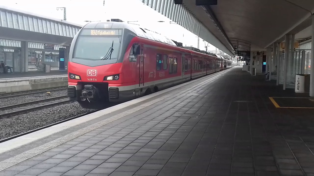 RE42 Nach Möchengladbach Hbf - YouTube
