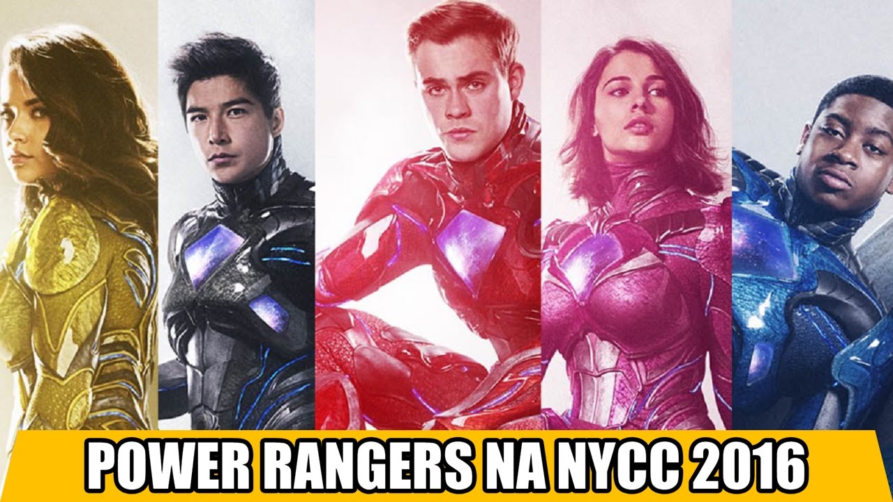 POWER RANGERS na New York Comic Con 2016 - YouTube