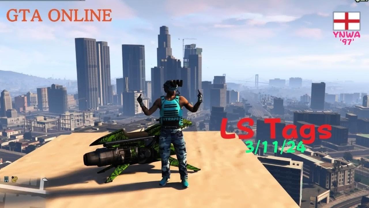 GTA Online - LS Tag Locations 3/11/24 - YouTube