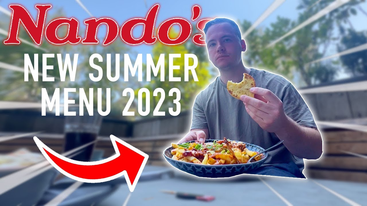 we couldn't finish the NEW Nando's £8 LOADED CHIPS...🍟 | Nando’s Summer ...
