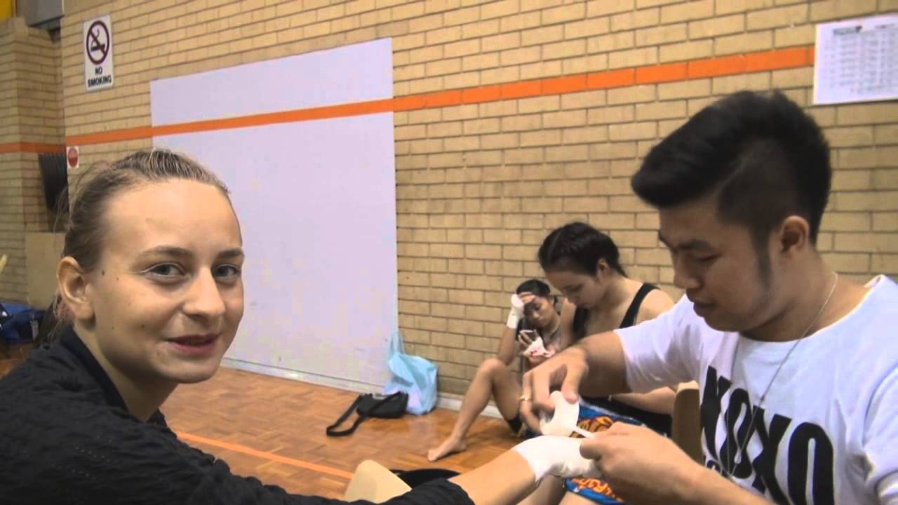 Caley Reece martyna muay australia style 3 - YouTube