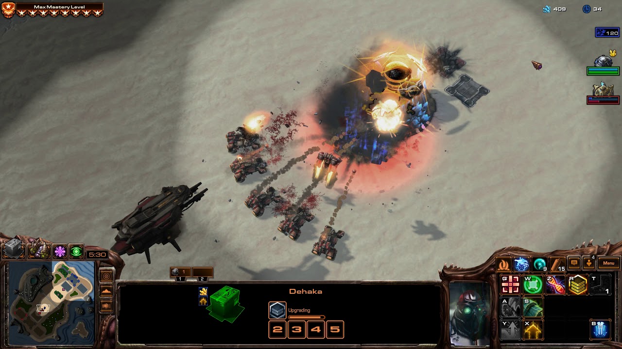 StarCraft II Direct Strike #1447 — commanders 2v2 Dehaka - YouTube