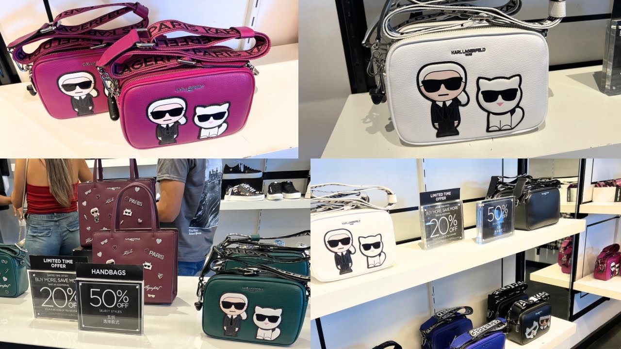 KARL LAGERFELD SALE 70% OFF Clearance on Sale CLOTHING STORES BAGS ...