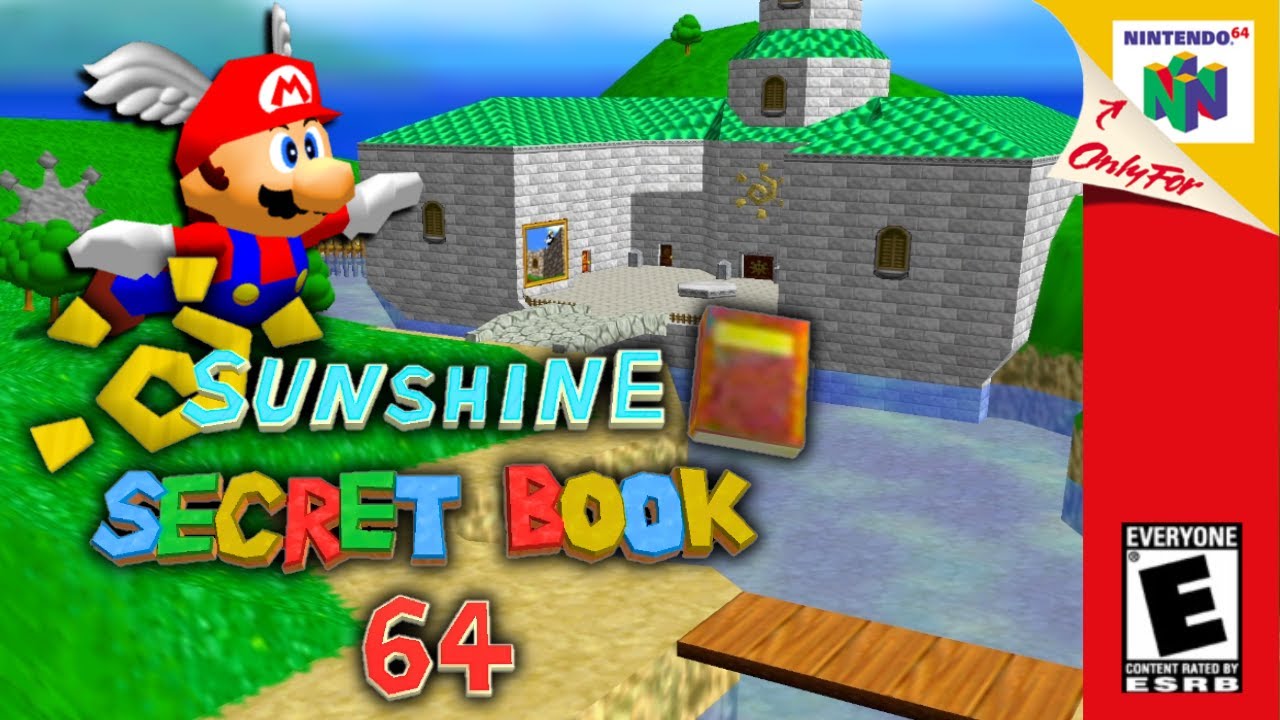 Super Mario Sunshine Secret Book 64 - Longplay | N64 - YouTube
