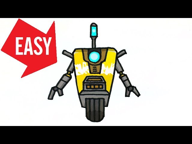 Borderlands 2 Claptrap Drawing Claptrap Borderlands 2 By CptCuddles On