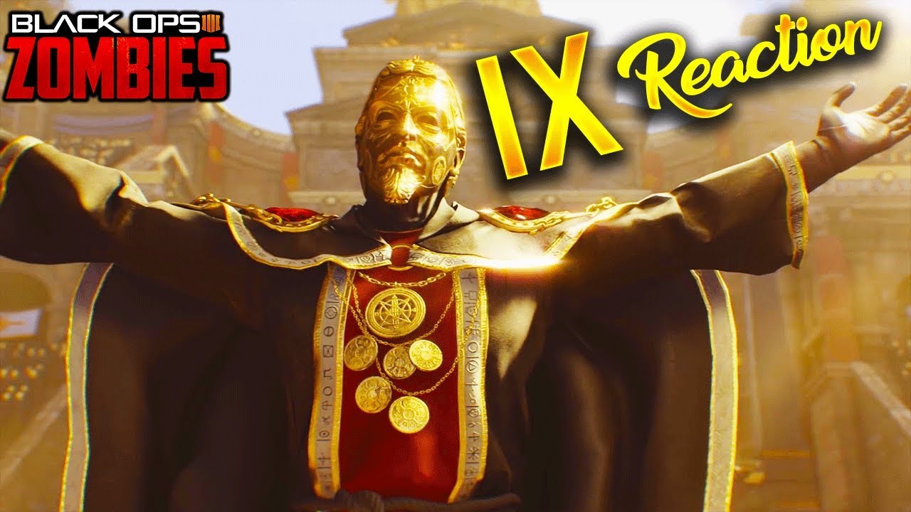 Black Ops 4 Zombies - NINE (IX) Reaction and Thoughts (Crazy Mask Guy ...