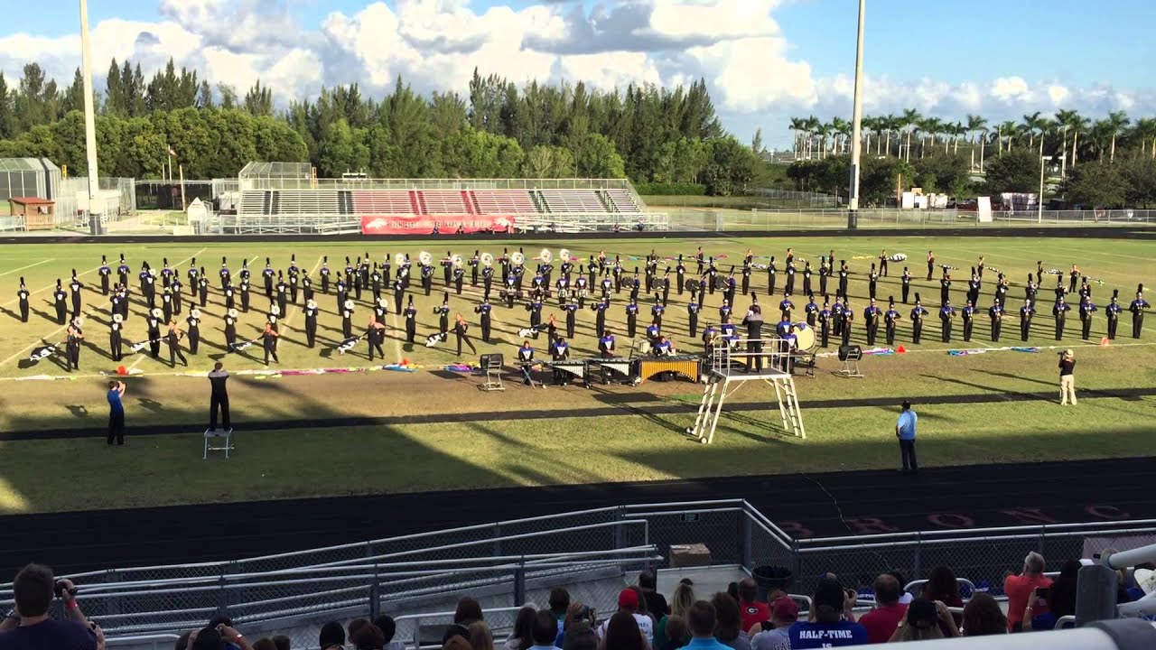 FBA MARCHING ASSESSMENT Wellington High School - YouTube