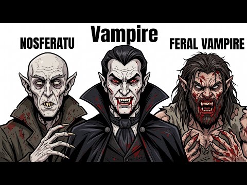 Every Vampire Type Explained (And Which One Is Unkillable)