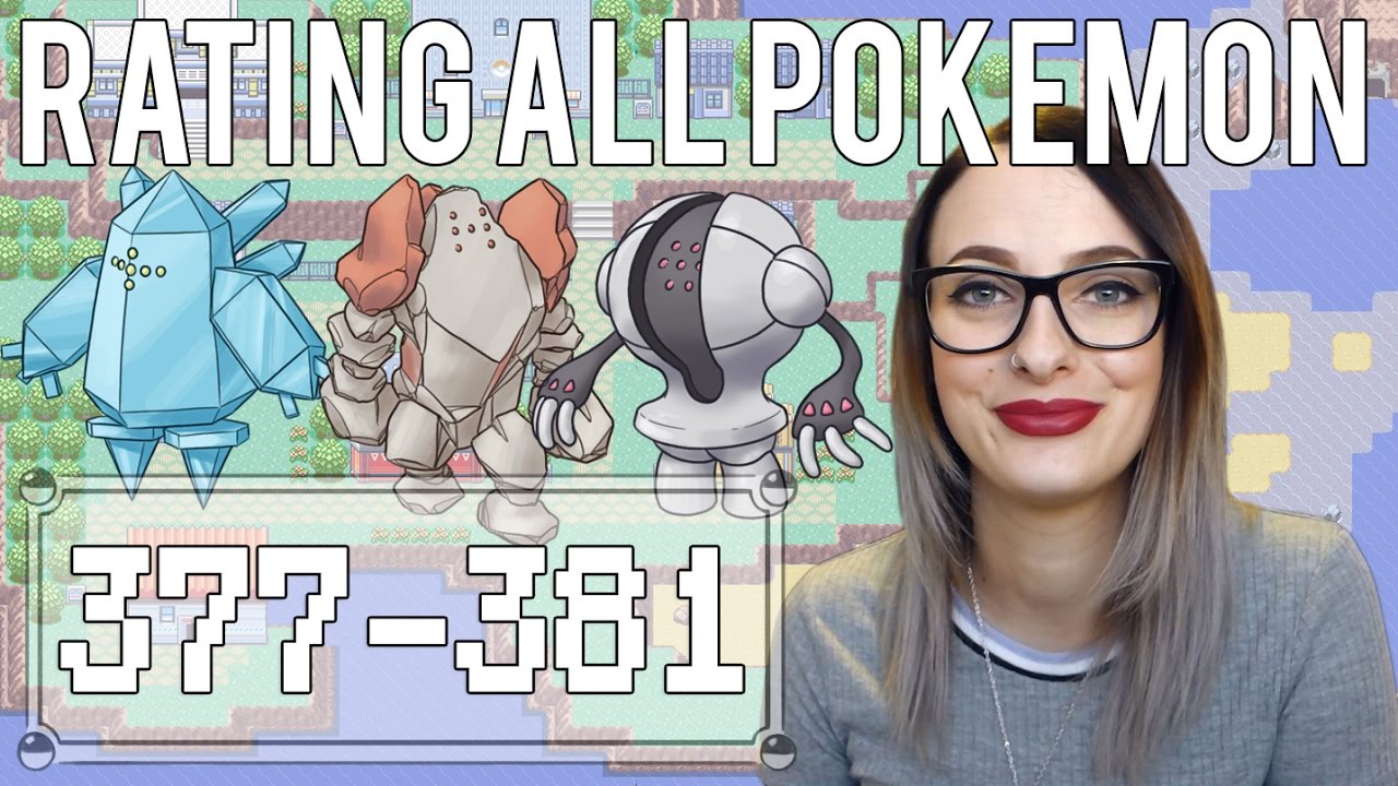 Rating ALL Pokémon! #377 - #381 - YouTube