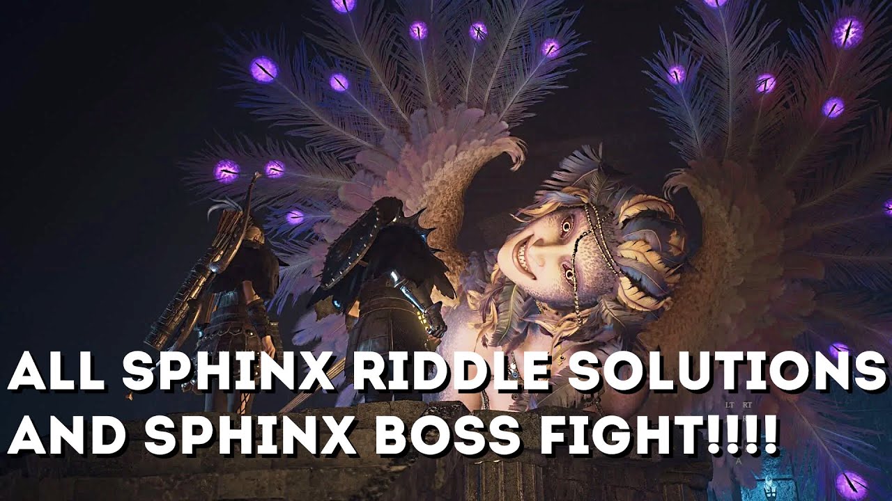 All Sphinx Riddles and Sphinx Boss Fight in Dragon's Dogma 2 | Dragon's ...