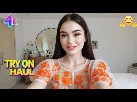 4K] Durchsichtige Dessous & Bikinis zum Anprobieren | Transparente Outfit-Trends 2026