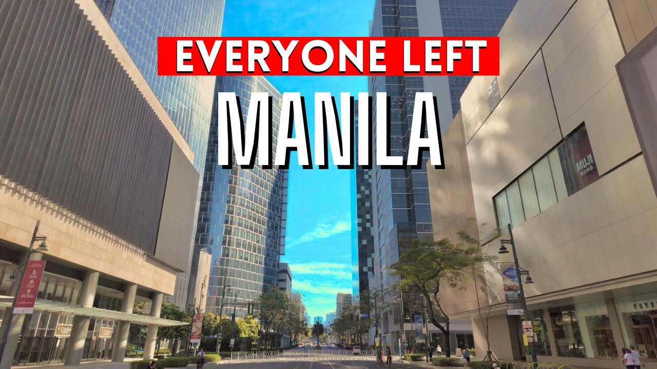 Everyone Left Manila - Empty Streets of BGC | Black Saturday Morning ...