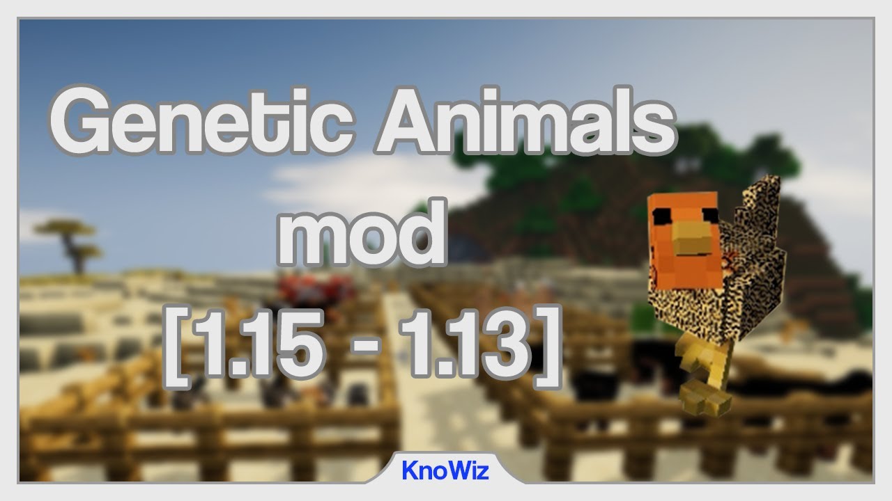De la génétique dans Minecraft ! Genetic Animals Mod - Présentation de ...