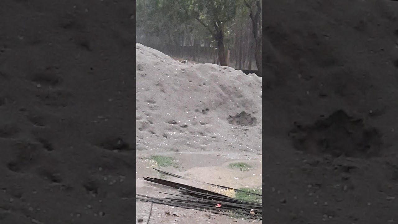 Stone falling from sky - YouTube