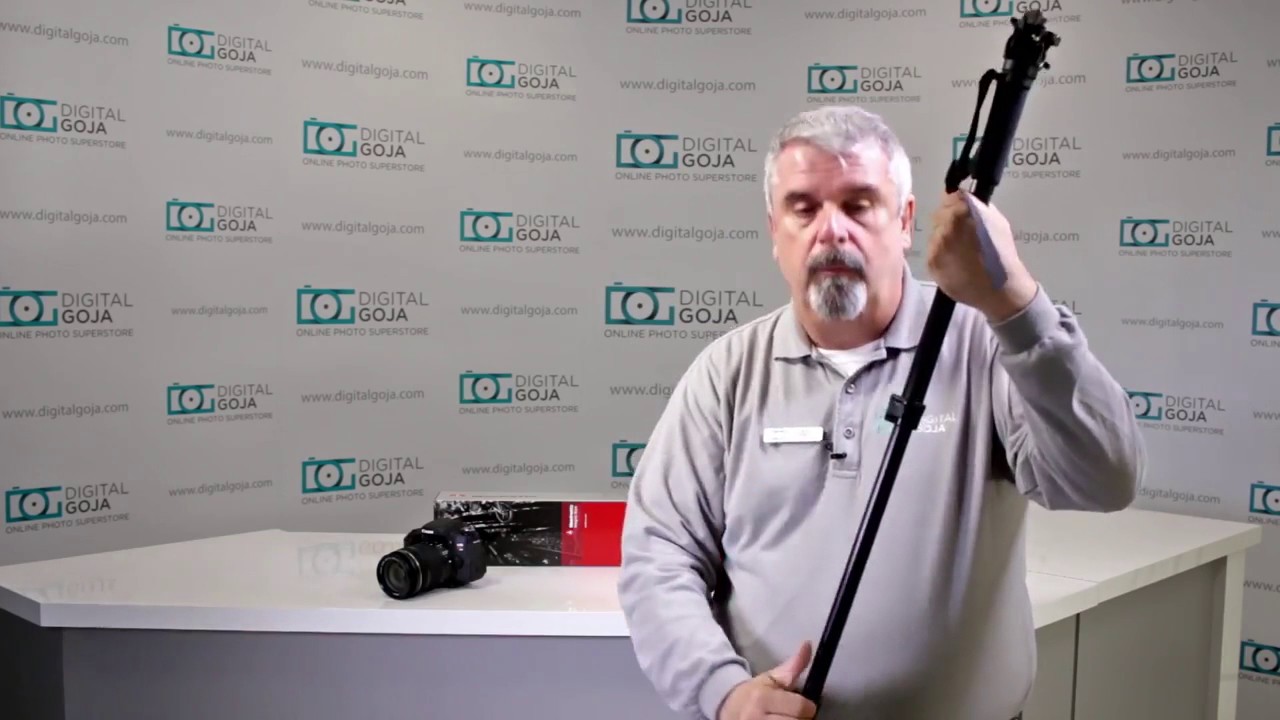 Monopé Manfrotto 560B-1 - Cabeça Hidráulica e Pé de Galinha Curitiba ...