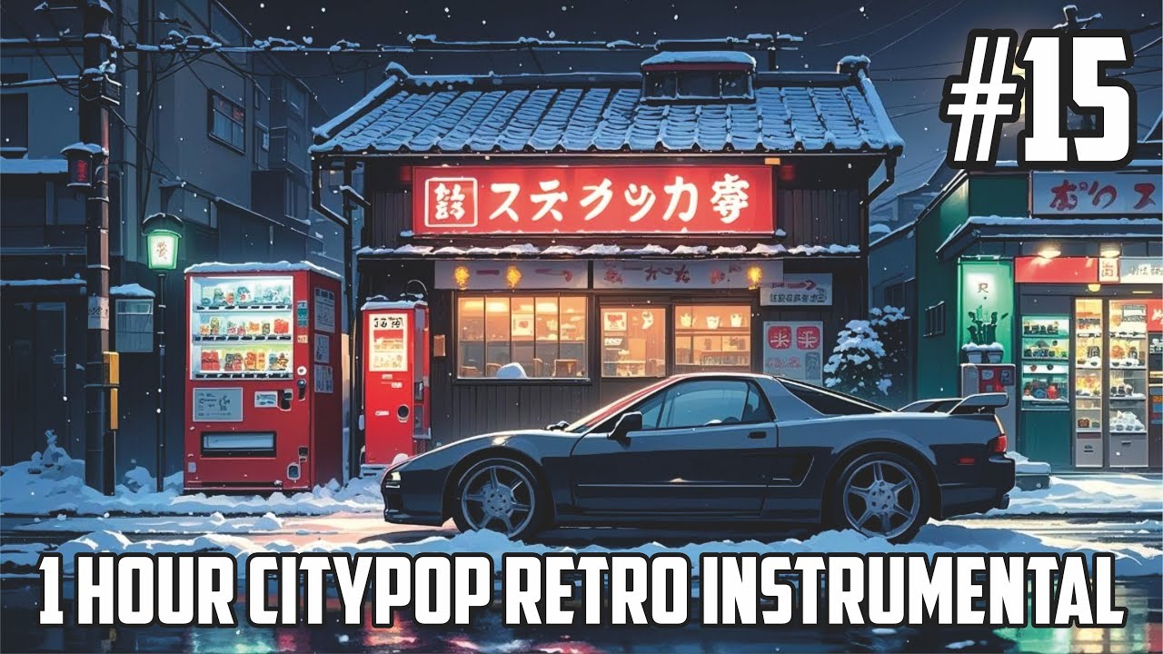 1 Hour of Relaxing 80s Instrumental Song - 1980's Citypop Retro ...