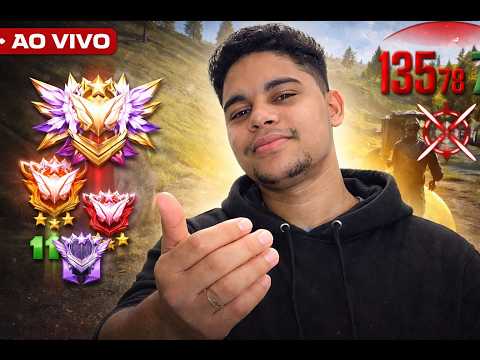 🛑LIVE ON– W–RANKEADA COM VCS🛑DEDE – FREE FIRE AO VIVO❤️