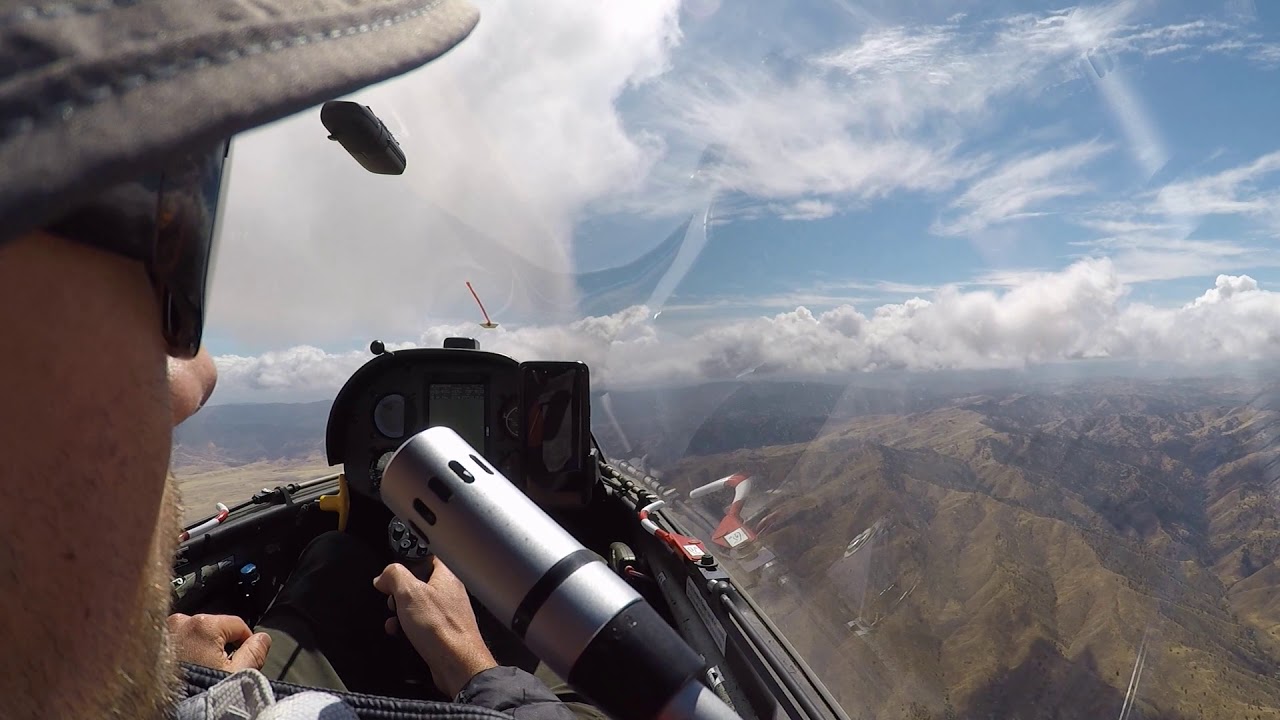 Glider Wave Flight at Panoche #glider #gliding #soaring #sailplane ...