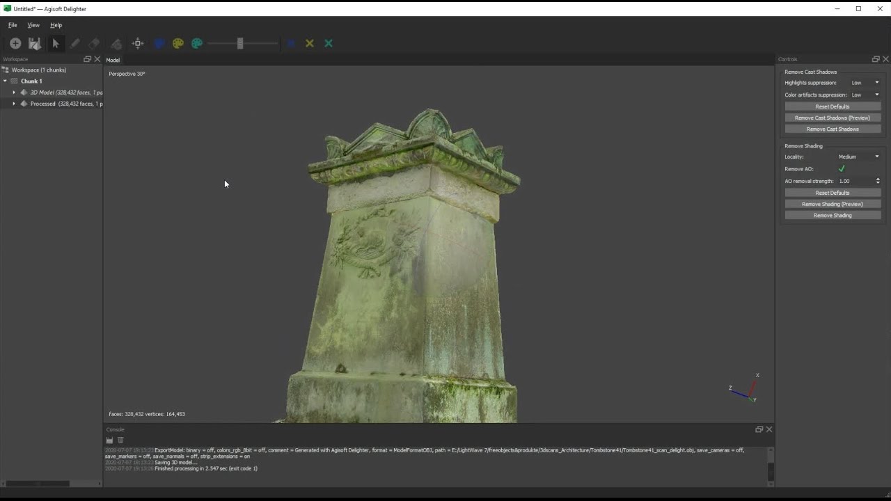 How to use the Agisoft Delighter - YouTube