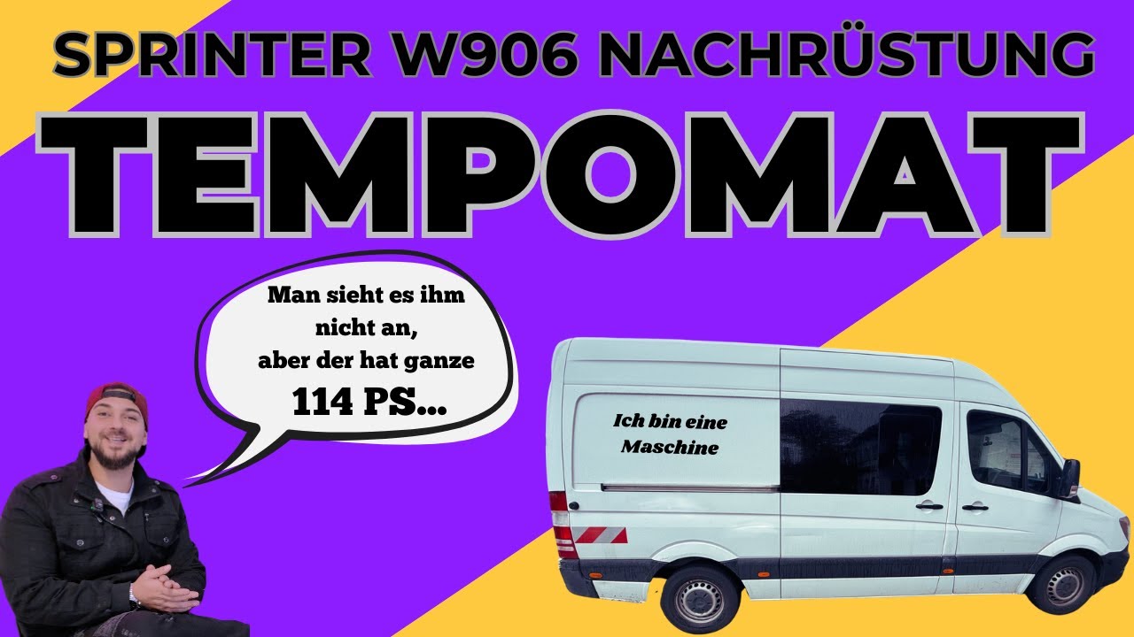 Tempomat im Mercedes Sprinter W906 2017 einbauen – Schritt-für-Schritt ...