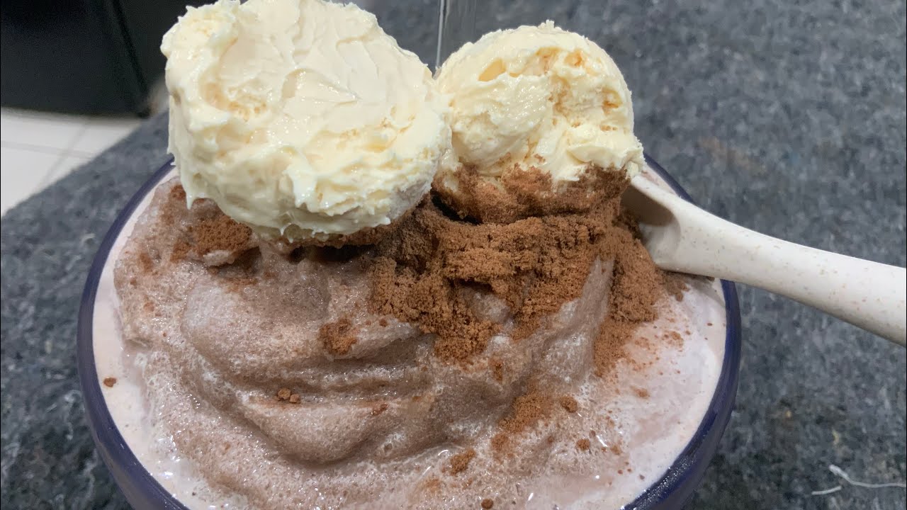 Cara mudah buat MILO AIS BLENDED | AIS MILO TABUR - YouTube