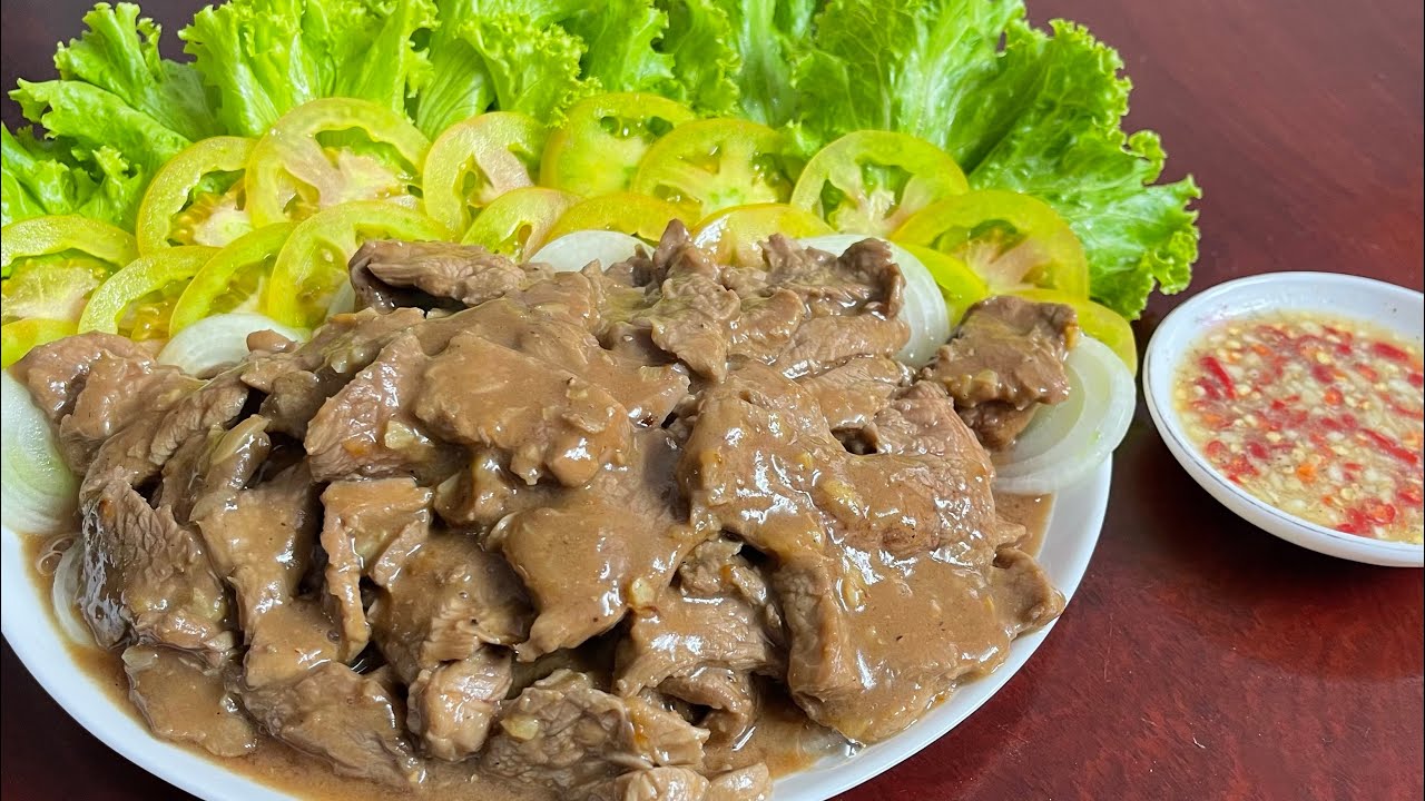 របៀបធ្វើ សាច់គោឆាឡុកឡាក់ || LOK LAK Beef Recipe - YouTube