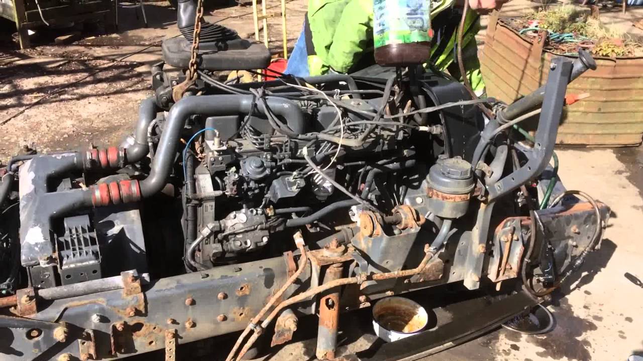 Daf 45 power pack - YouTube