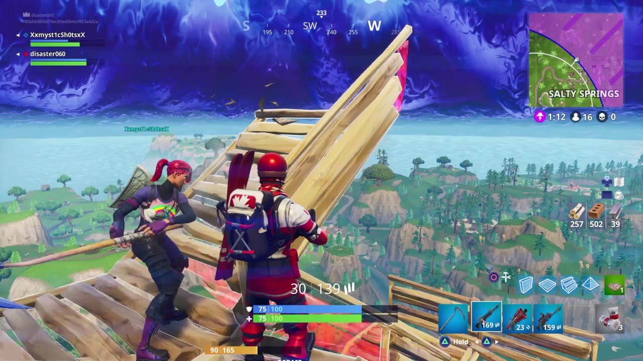 Epic sky base Challenge...Win or Fail:FORTNITE - YouTube