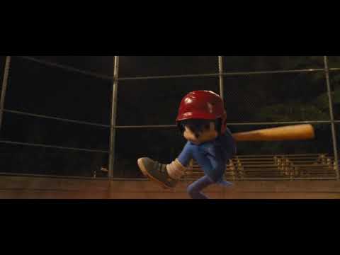 Бейсбол Соник Sonic the Hedgehog 2020 Соник играет в бейсбол и вырубает свет в городе. Соник в кино
