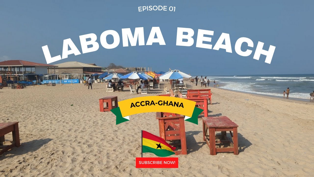 How The Beach In Ghana Looks Like On A Weekday - YouTube