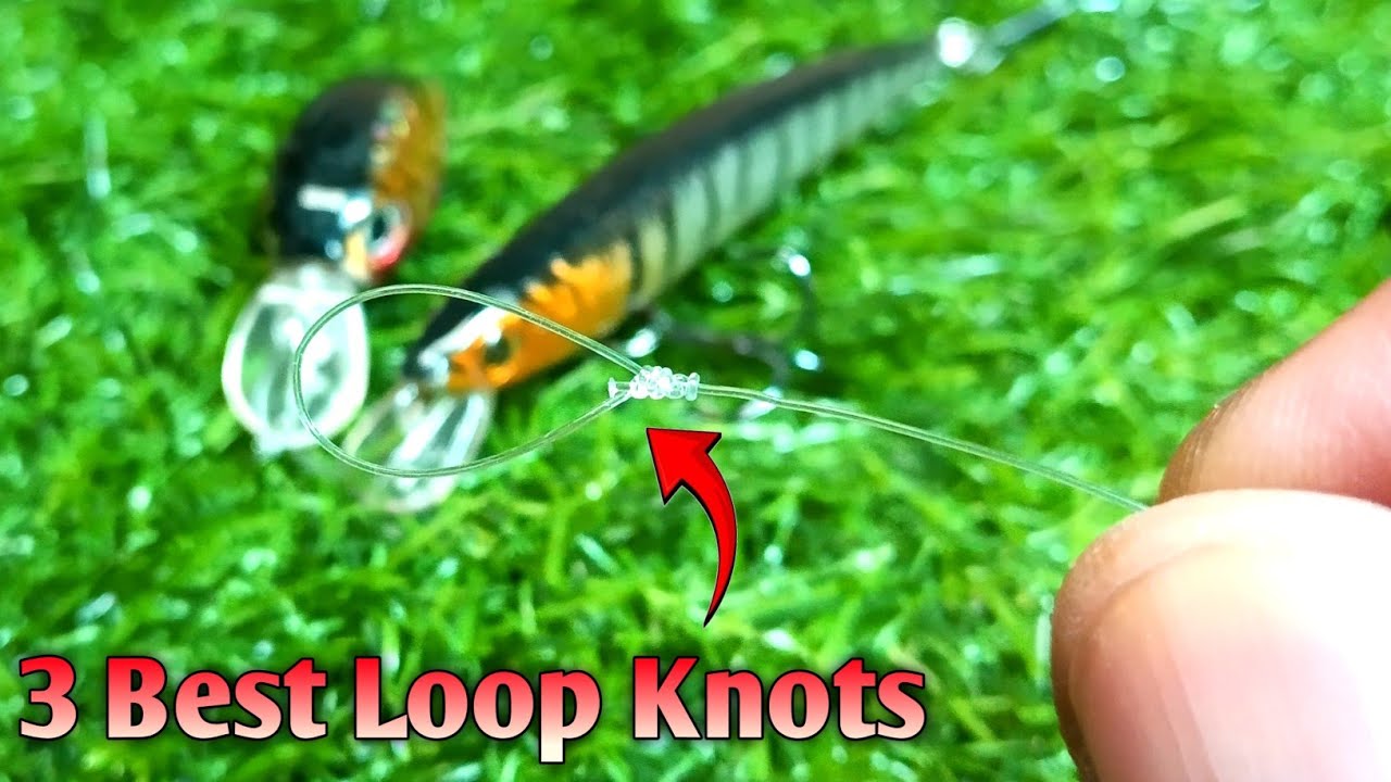 Beginner fishing knots - How to tie a lure on a fishing line - YouTube