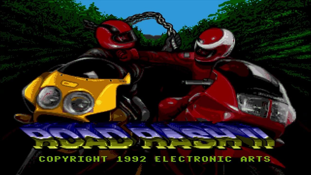Road Rash II Mega Drive - YouTube