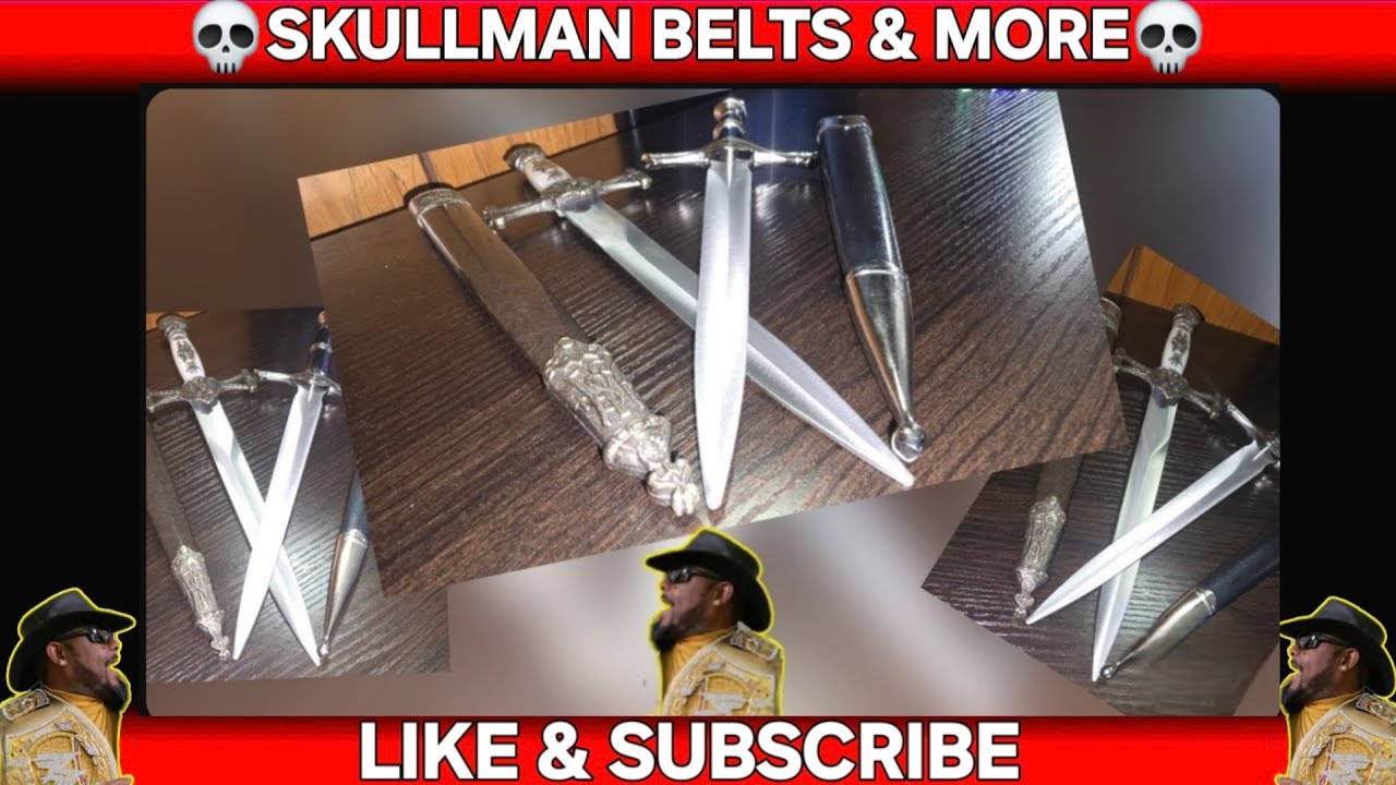 TWO CHEAP DAGGERS FROM AMAZON (under $25 For Both) - YouTube