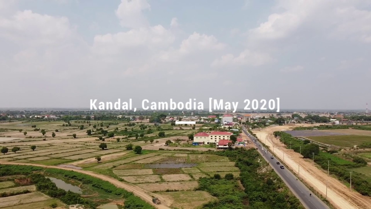 [កណ្ដាល(Kandal), Cambodia] May, 2020 DJI Mavic Mini Drone (캄보디아 칸달 지방 ...