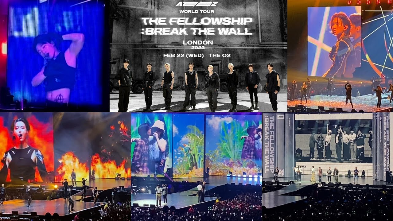 ATEEZ I'm coming back for you 🥺 THE FELLOWSHIP II 🖤 The O2 Arena London ...