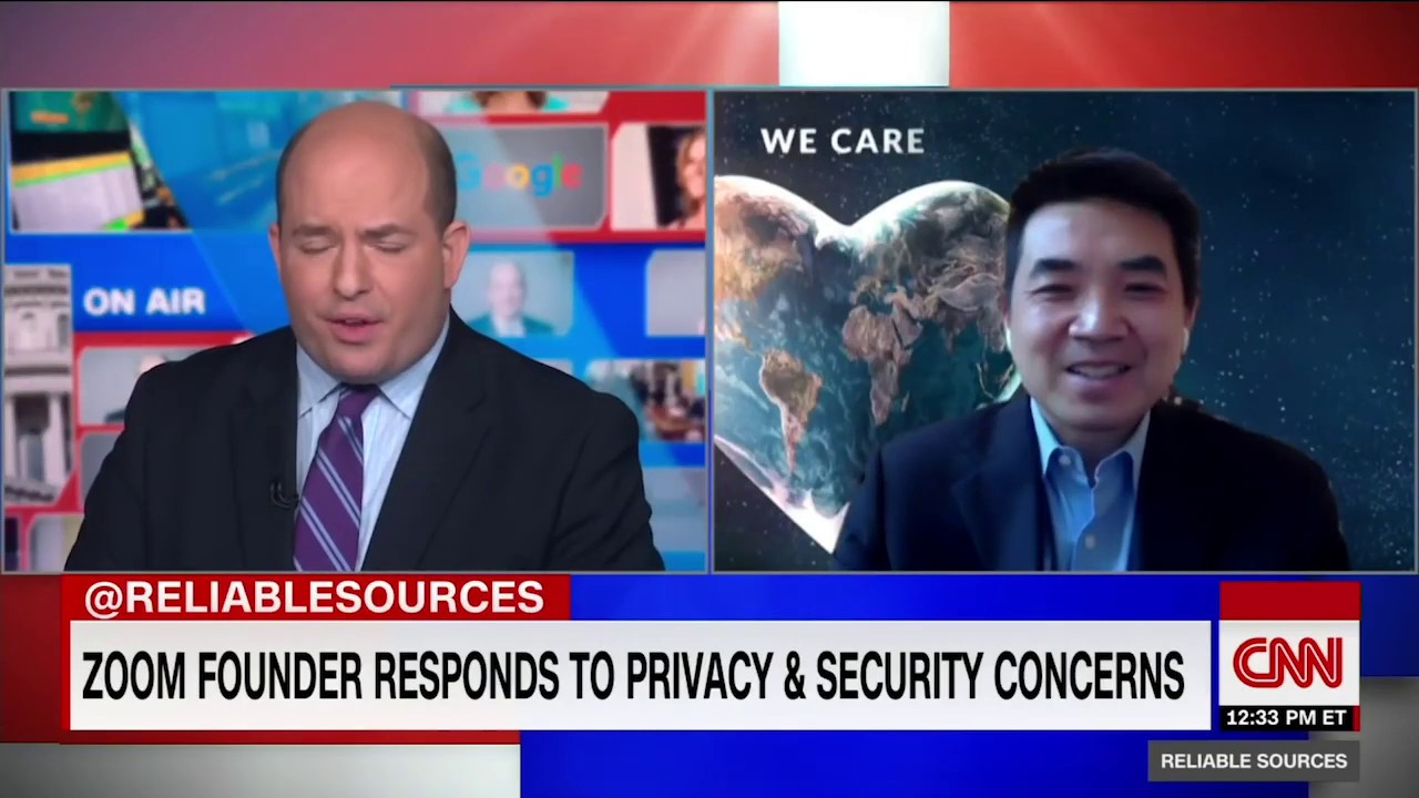 Zoom CEO, Eric Yuan, apologizes for "missteps" with Zoom security - YouTube