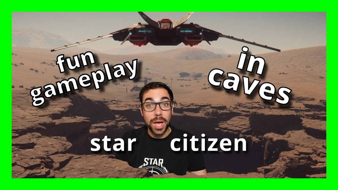 Fun gameplay in caves Star Citizen - YouTube