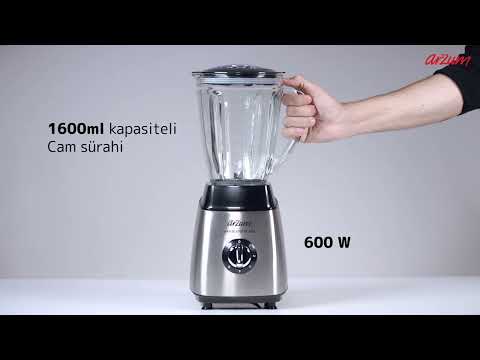 Arzum Maxiblend Glass Sürahi Blender'ı keşfedin!