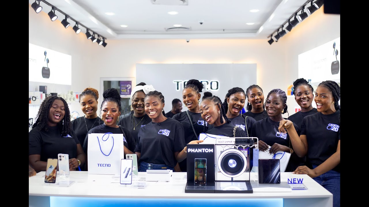 TECNO hosted the #GMB2023 Queens at the TECNO Exclusive store, Accra ...