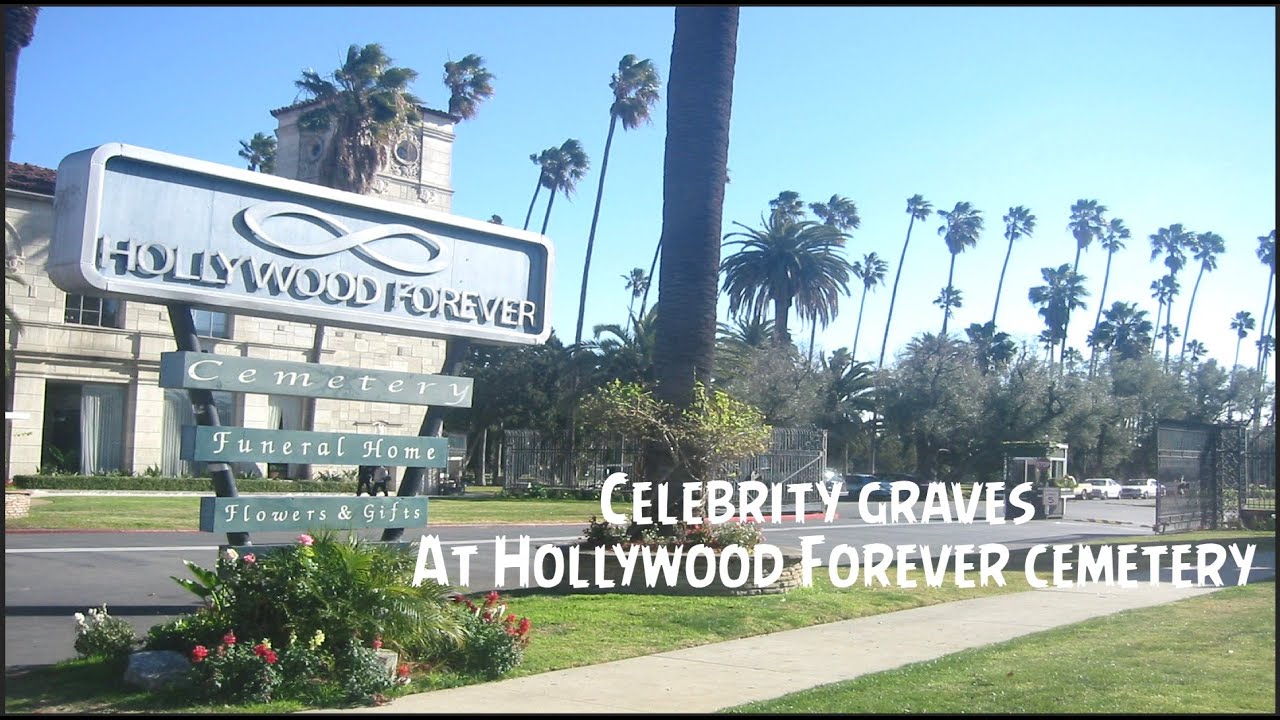 Celebrity Graves Hollywood Forever Cemetery - YouTube