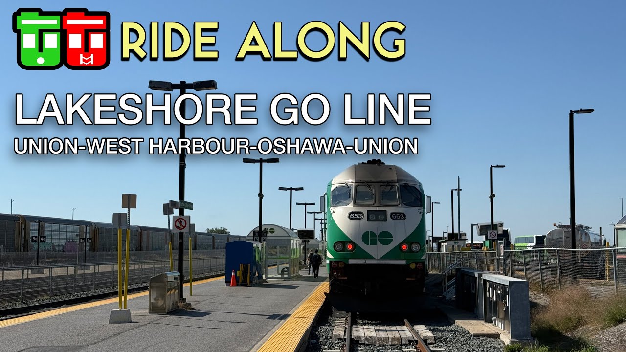 TT Ride Along - Lakeshore GO Line (East and West) - YouTube